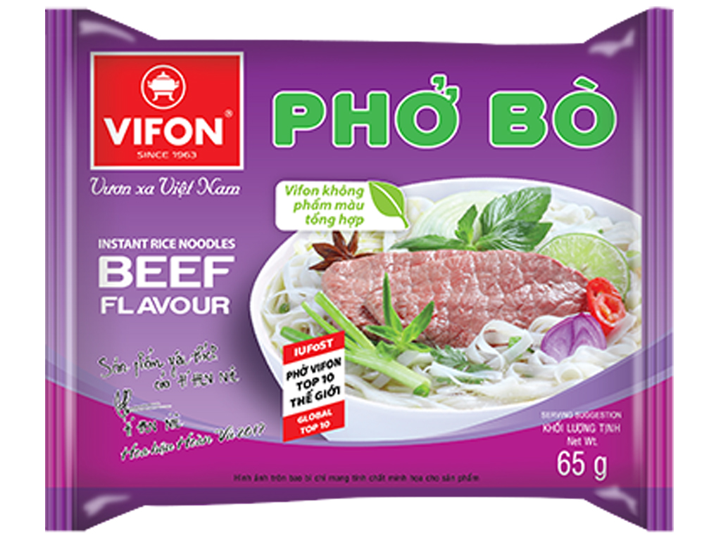Vifon beef noodle soup 65g | Lazada PH