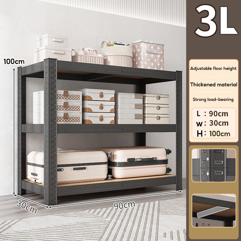 【Load 500 KG】Boltless Rack Steel Rack Shelves 5 layers Metal Rack ...