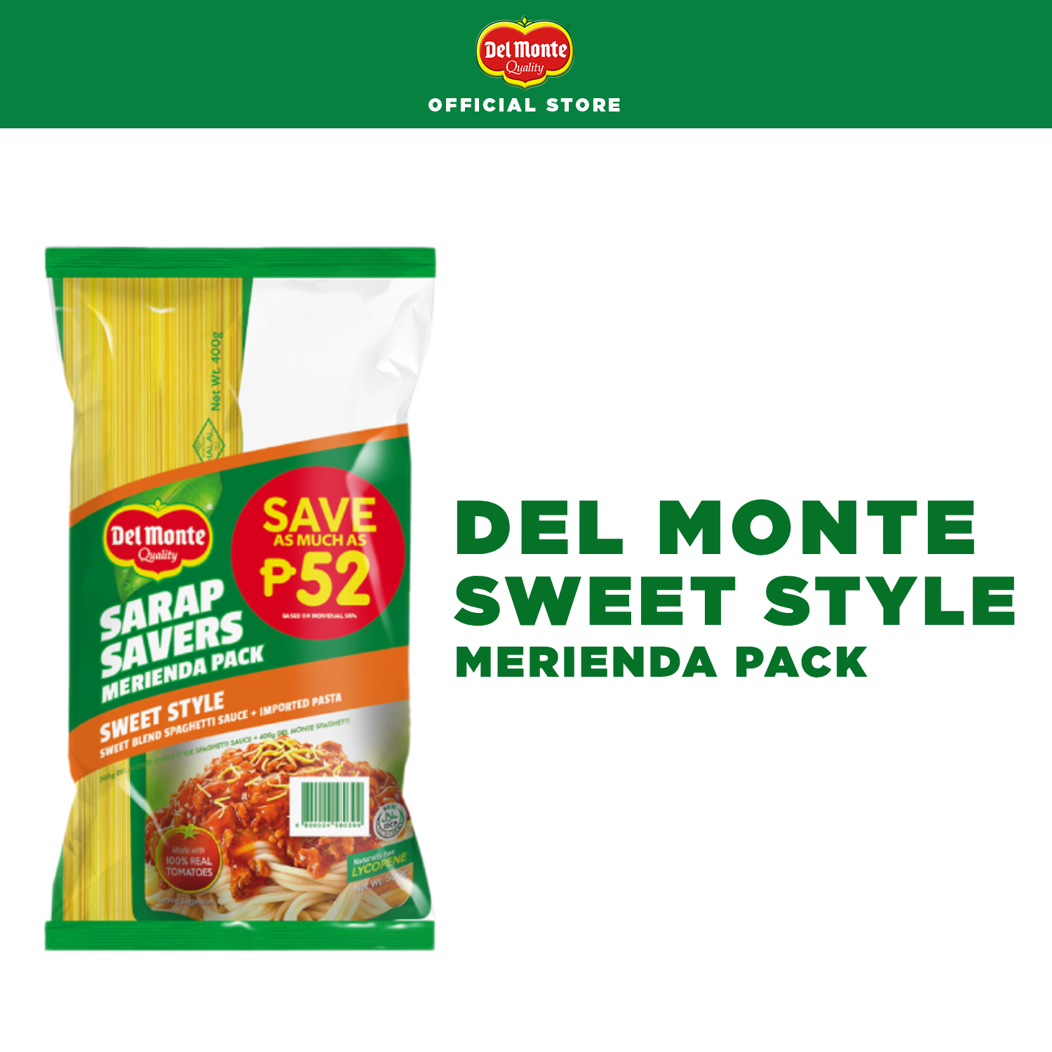 DEL MONTE Sweet Style Sarap Savers for 14 servings (Del Monte Sweet ...