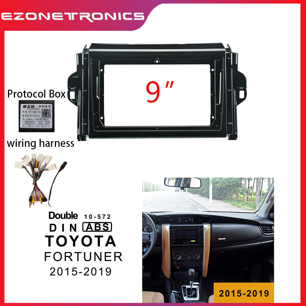 EZonetronics Android Player Radio FM Casing Frame for 2 DIN 9 inch ...