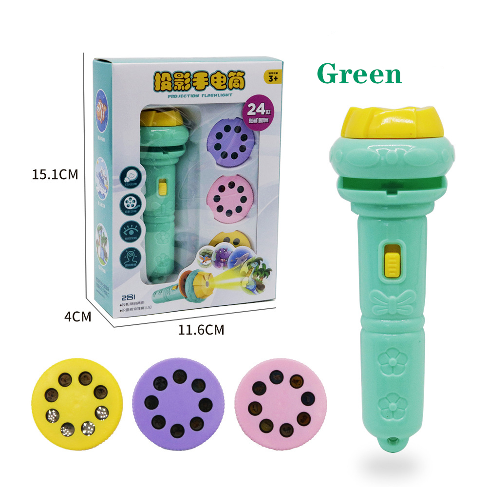 Wonderful Toys Children's Projector Toys Flashlight Toys With 24 Animal ...