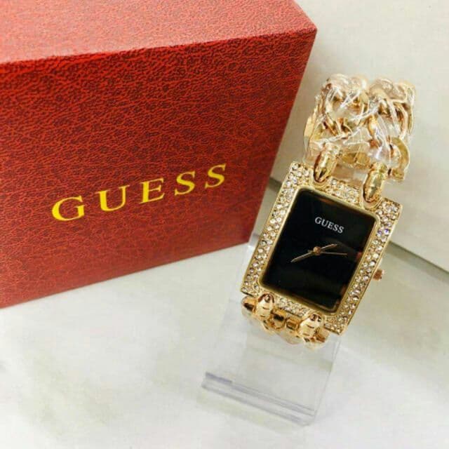 SQUARE GUESS WATCH! BEST SELLER WTACH | Lazada PH