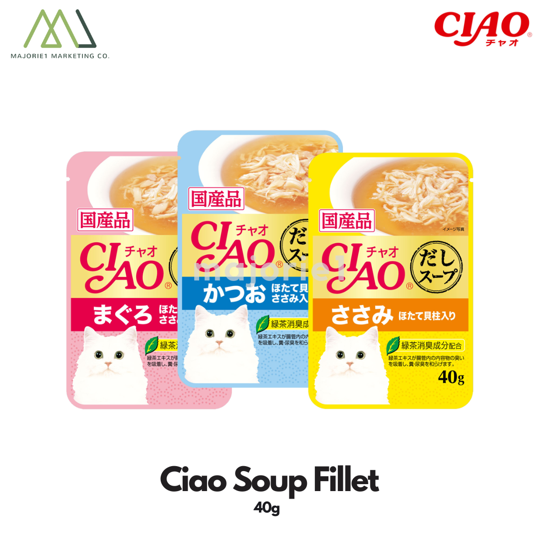 Ciao Soup Fillet Cat Wet Food 40g | Lazada PH