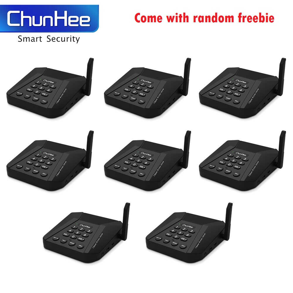 Chunhee wireless intercom 21 multi-channel wireless home intercom ...