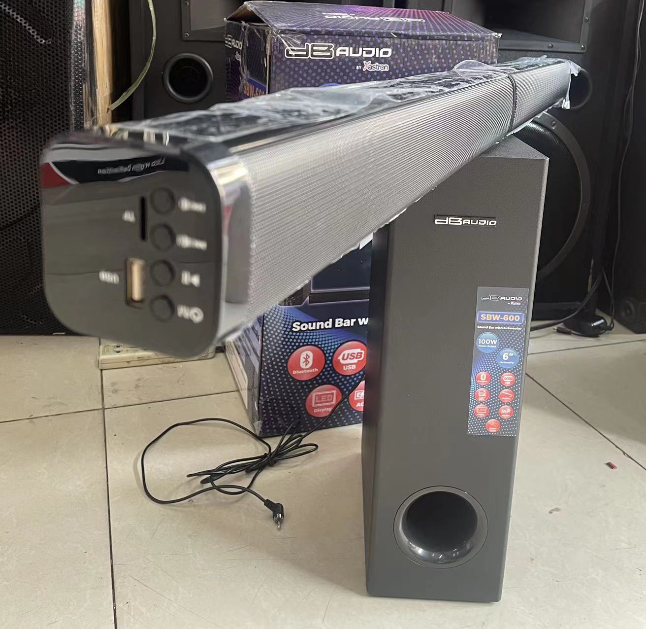 SUBWOOFER W/ SOUND BAR BY DB AUDIO SBW-600 | Lazada PH