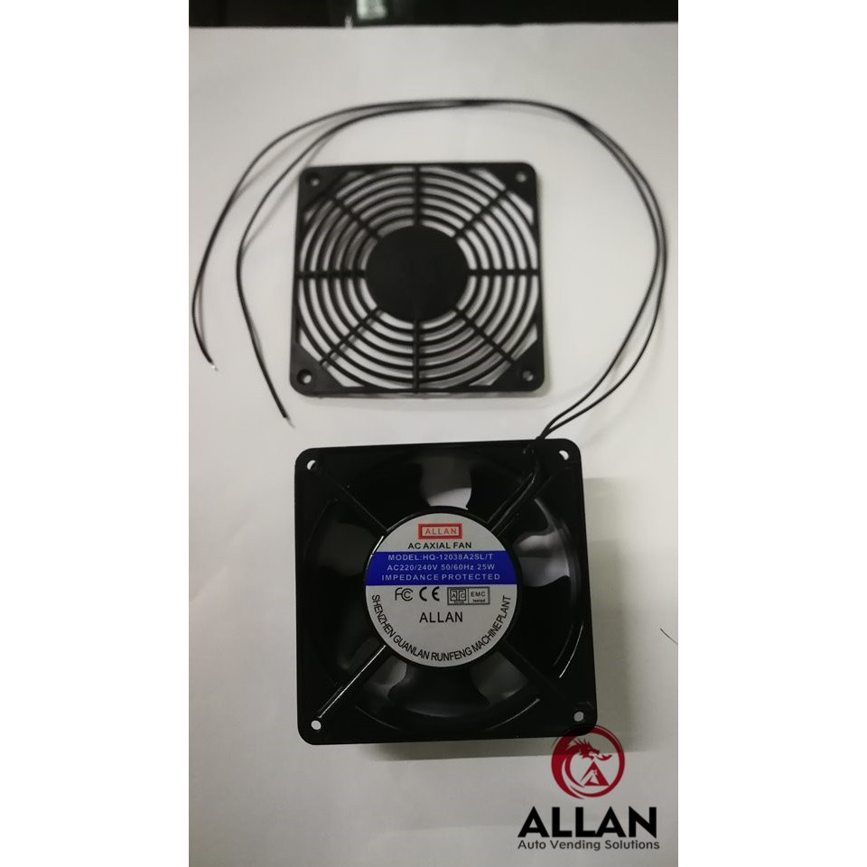 Allan Blower Cooling Fan 220 volts / Fan 220v free fan grill Blower ...