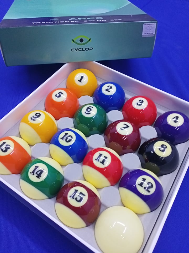 100% Original Cyclops Ares Tournament Billiard Ball set / Senior size ...