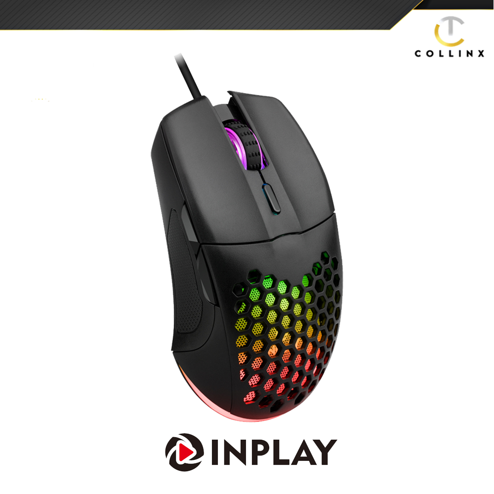 Honeycomb RGB Mouse (Inplay M066) | Colorful LED | Optical Tracing ...