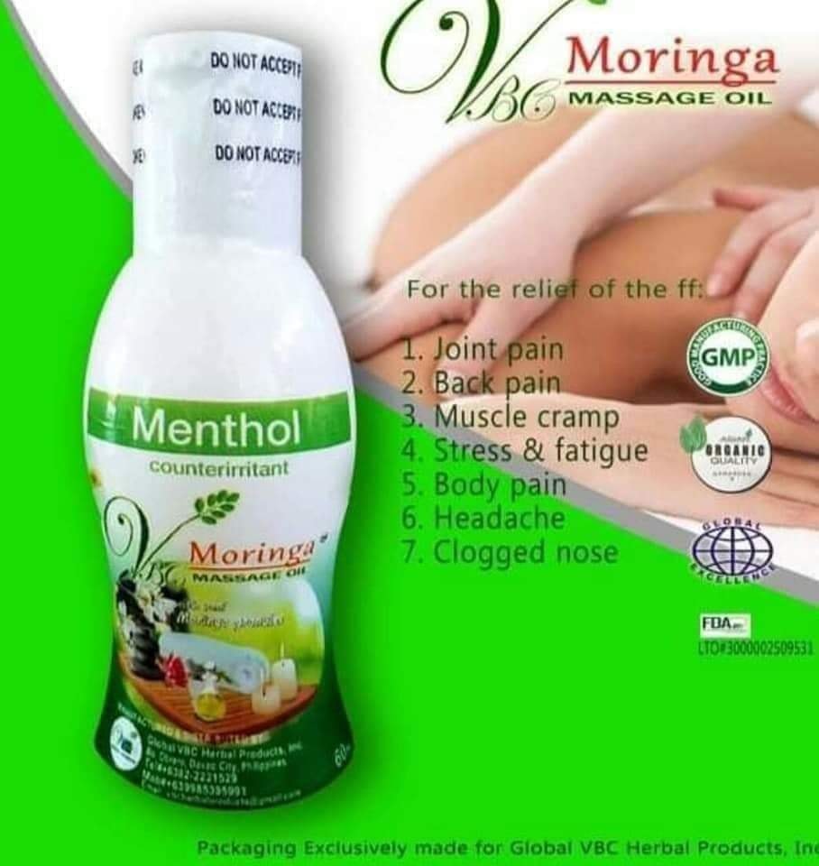 VMORINGA Liniment Herbal Oil MENTHOL MASSAGE TURMERIC HERBAL LINIMENT ...
