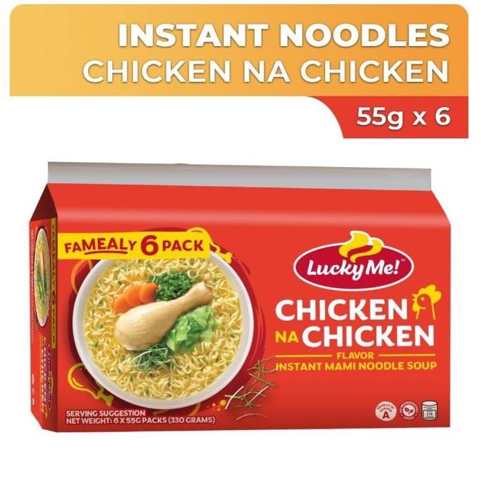 Lucky Me! Instant Mami Chicken 55g x 6s | Lazada PH