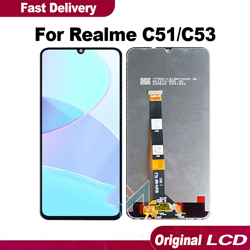 Realme C51 C53 LCD Display Touch Screen Replacement | Lazada PH