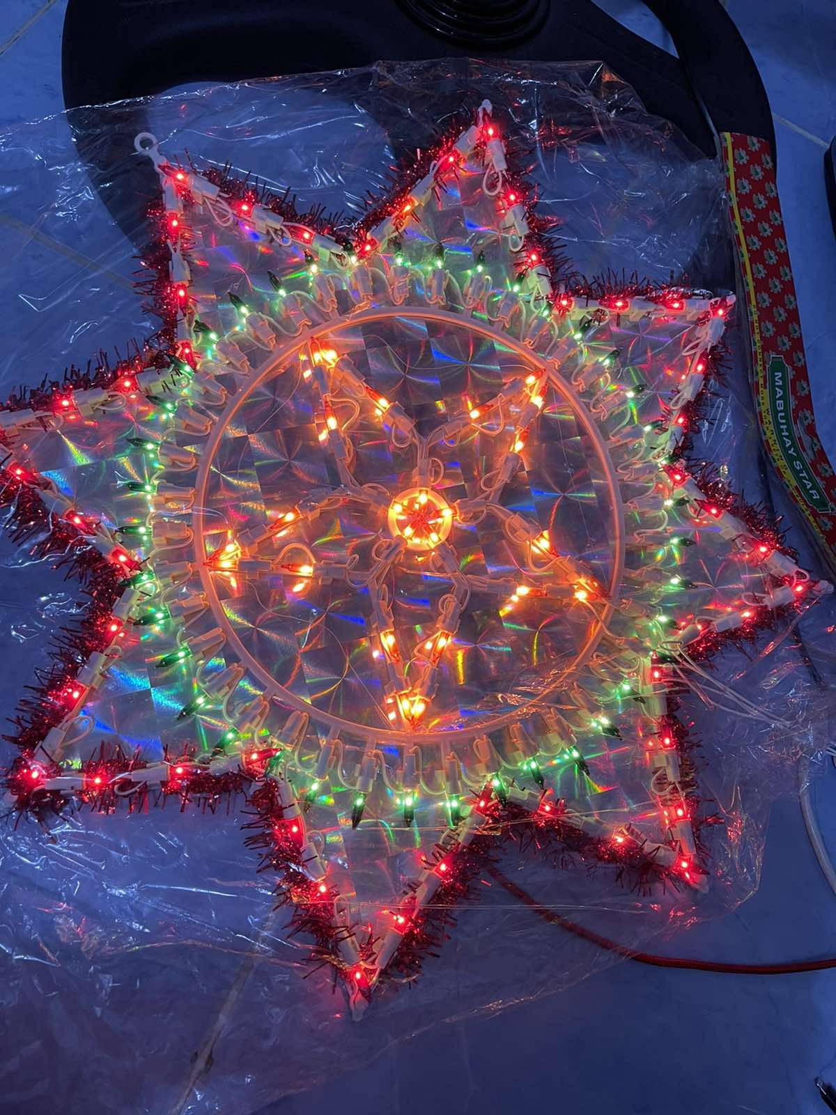 2022 Pasko Mabuhay Star Eye Dazzling LED Christmas Parol / Lantern ...