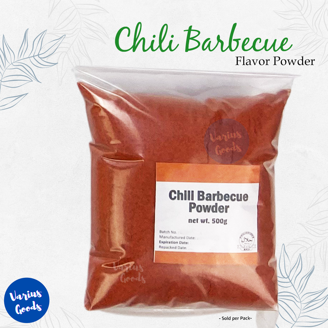 500grams CHILI BARBECUE Flavor Powder for Fries Popcorn Nachos Pizza ...