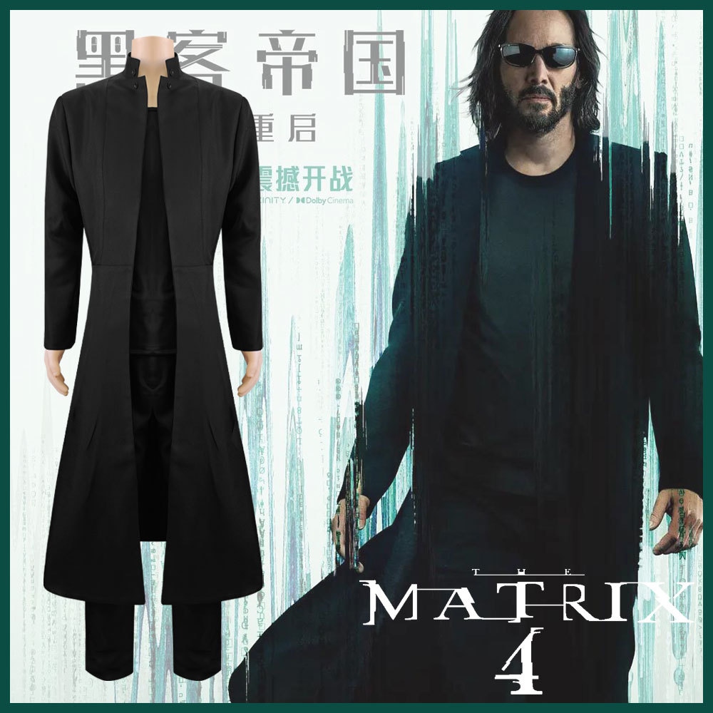 TV drama film matrix 4 matrix restart mourinho cos clothing fan with ...