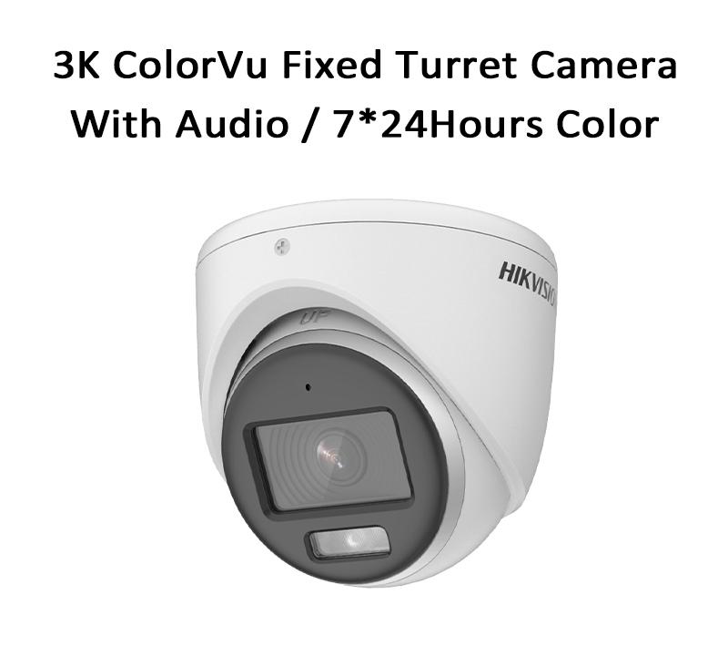 COD Hikvision CCTV 2MP/5MP HD Full-color With audio 24/7 color imaging ...