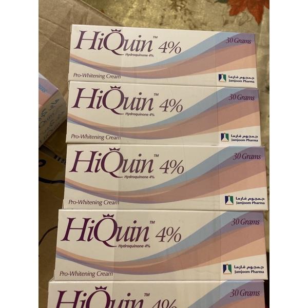 Hiquin Hydroquinone Pro Whitening 2 or 4 Cream 30grams sunscreen ...