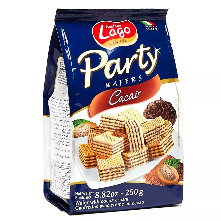 Lago Party Wafers Cacao (250g) | Lazada PH