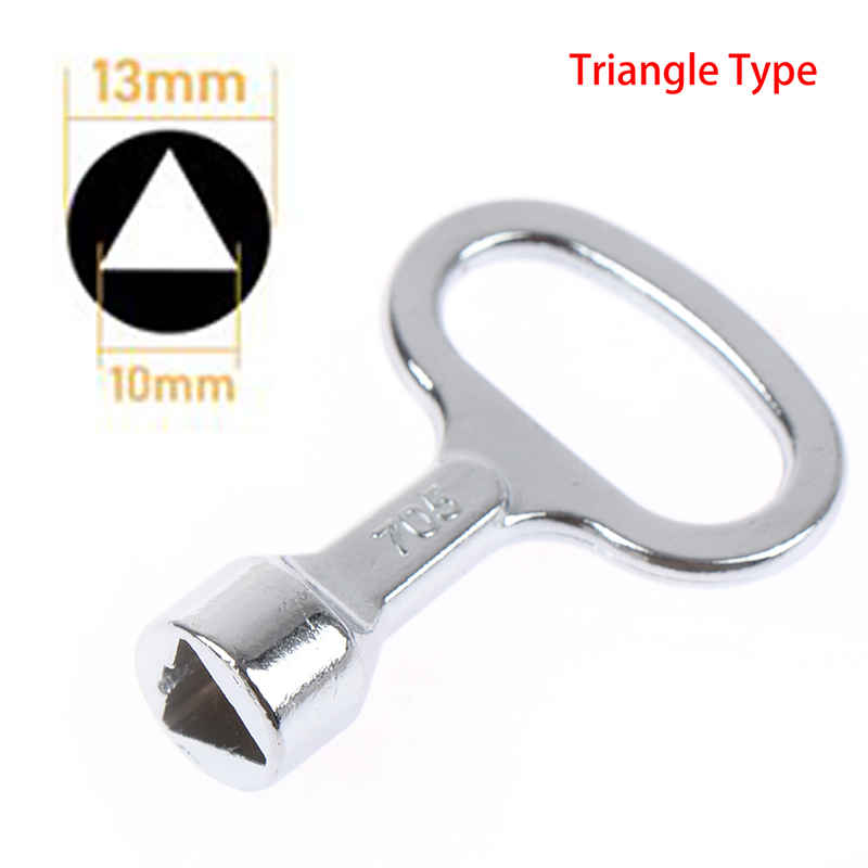 Panel Lock Key Universal Wrench Triangle/Socket Electrical Cupboard Box ...