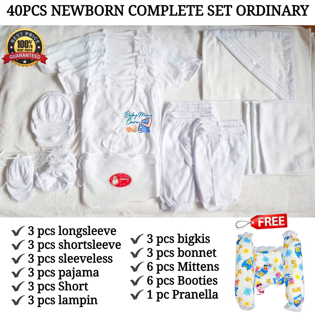 Factory direct sales 79pcs All White Newborn Baby Bundle Set | Ordinary ...