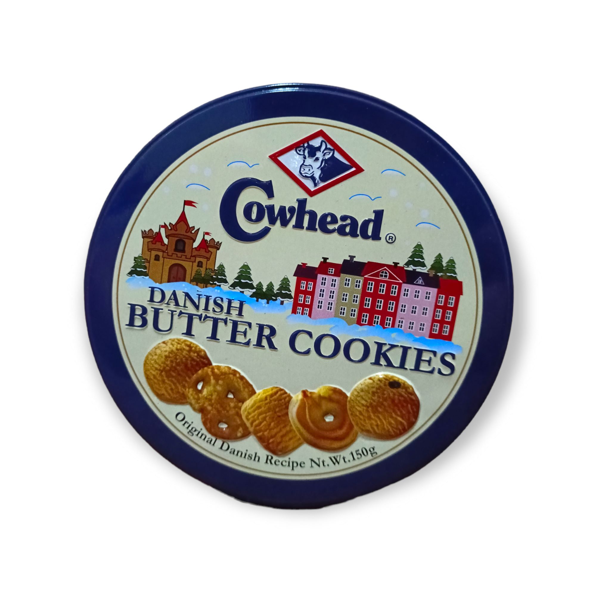 (Malaysia) Cowhead Danish Butter Cookies. 150 grams. | Lazada PH