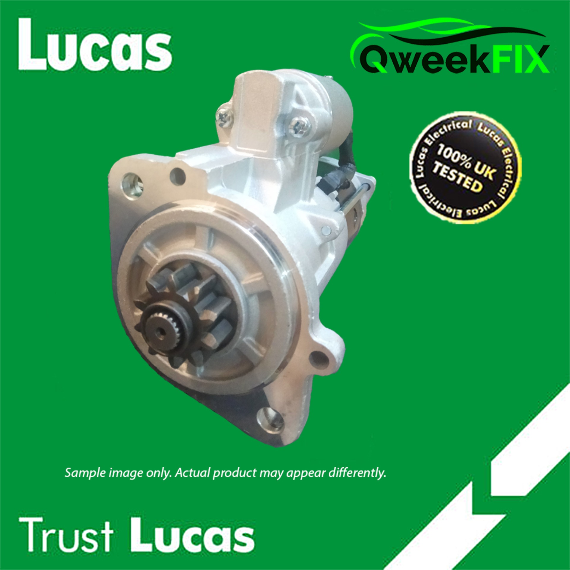 Lucas Starter Assembly for Toyota DYNA 11B, 13B, 14B 11 Teeth 24V Open ...