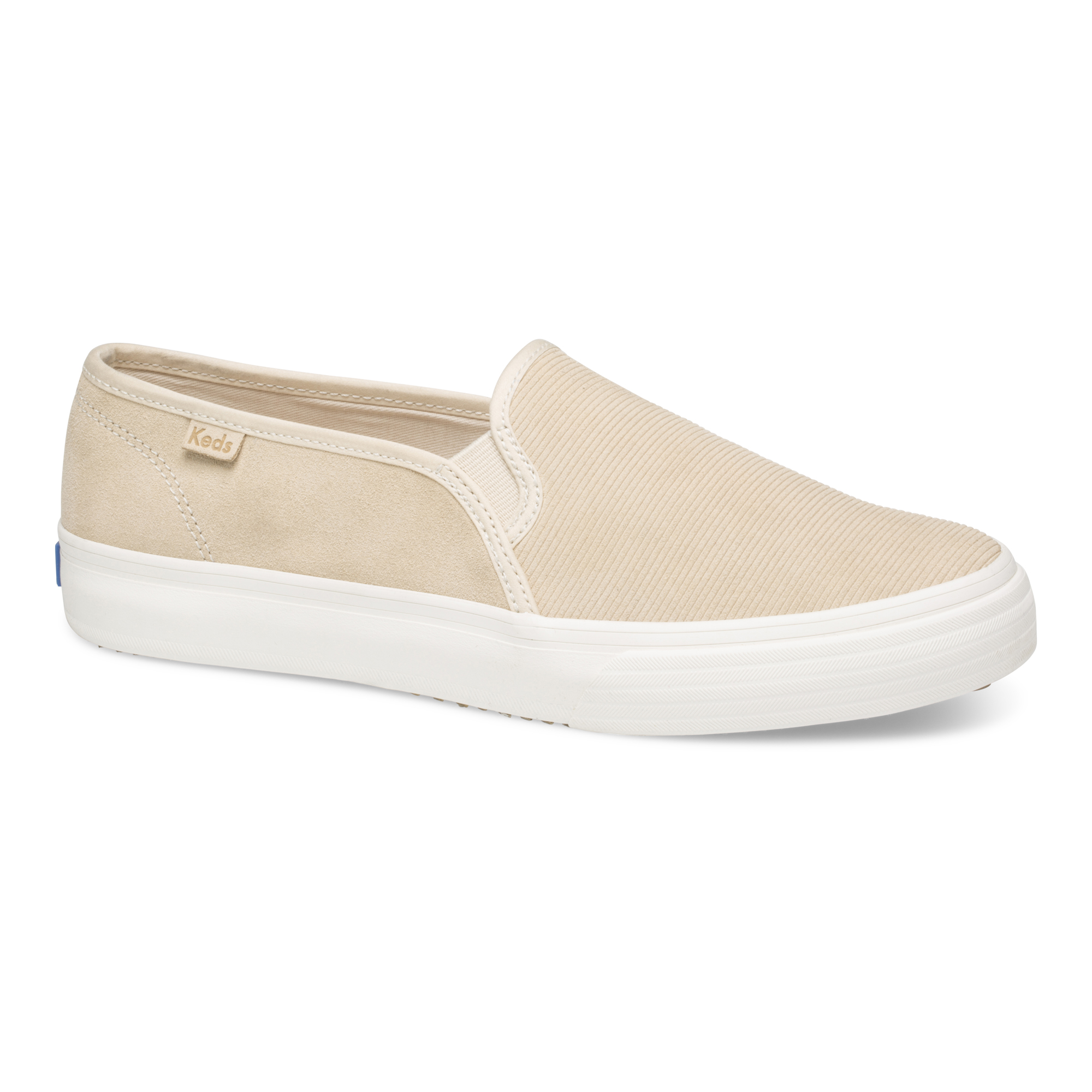 Keds Double Decker Suede Women's Platforms (Cream) WH61081 | Lazada PH