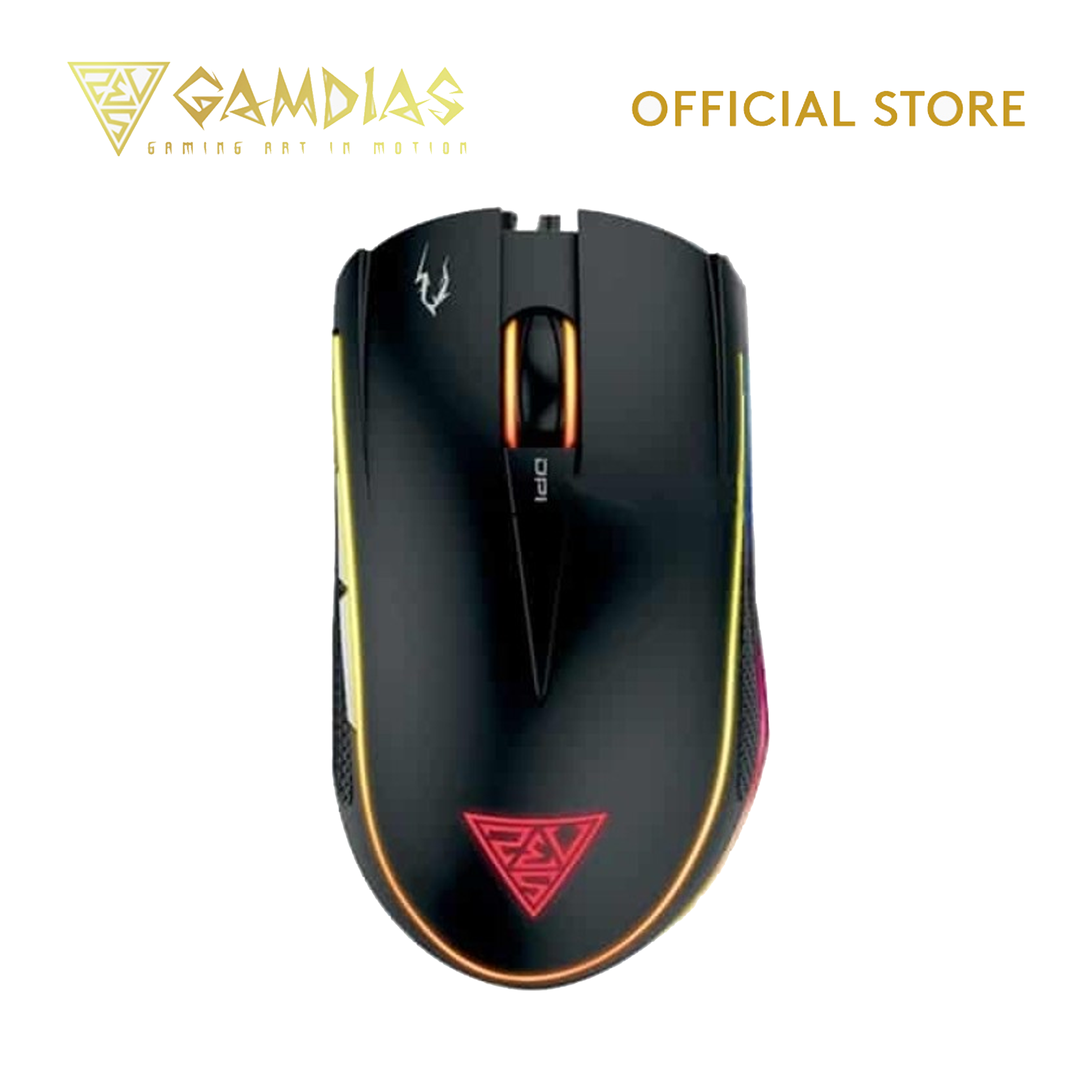Gamdias Zeus E2 3200 DPI Multi-Color Lighting Wired Optical Gaming ...