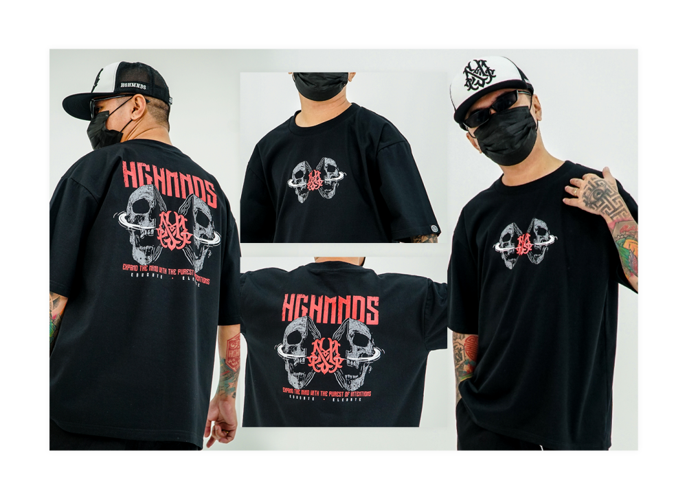 HIGHMINDS CLOTHING CO T SHIRT FOR MEN - SKULL EXPANSION | Lazada PH