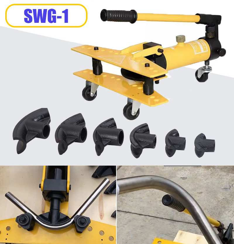 SWG-1 Manual Hydraulic Pipe Bender Pvc Tube Bender Galvanized Iron ...