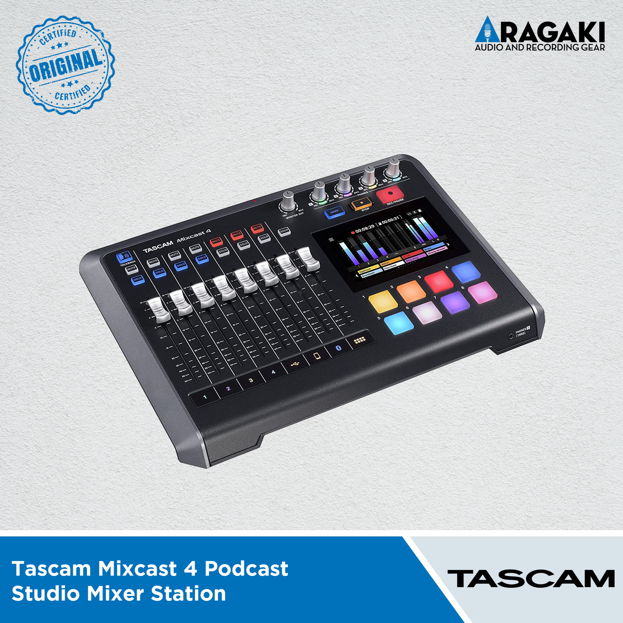 Tascam Mixcast 4 Podcast Studio Mixer Station | Lazada PH