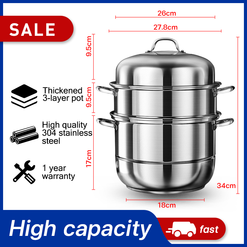 S.A Home (Buy 1 Get 1 Free) Pressure Cooker 80kpa High Pressure Mini ...