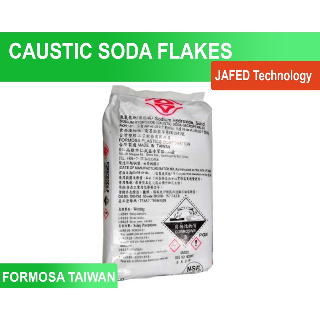 Caustic Soda Flakes / Sodium Hydroxide - 25kg per sack | Lazada PH