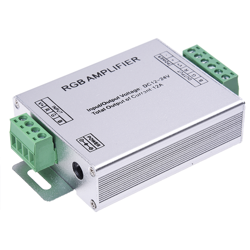 DC 12V LED Amplifier RGB LED Strips Light Signal Amplifier - TPJ MALL ...