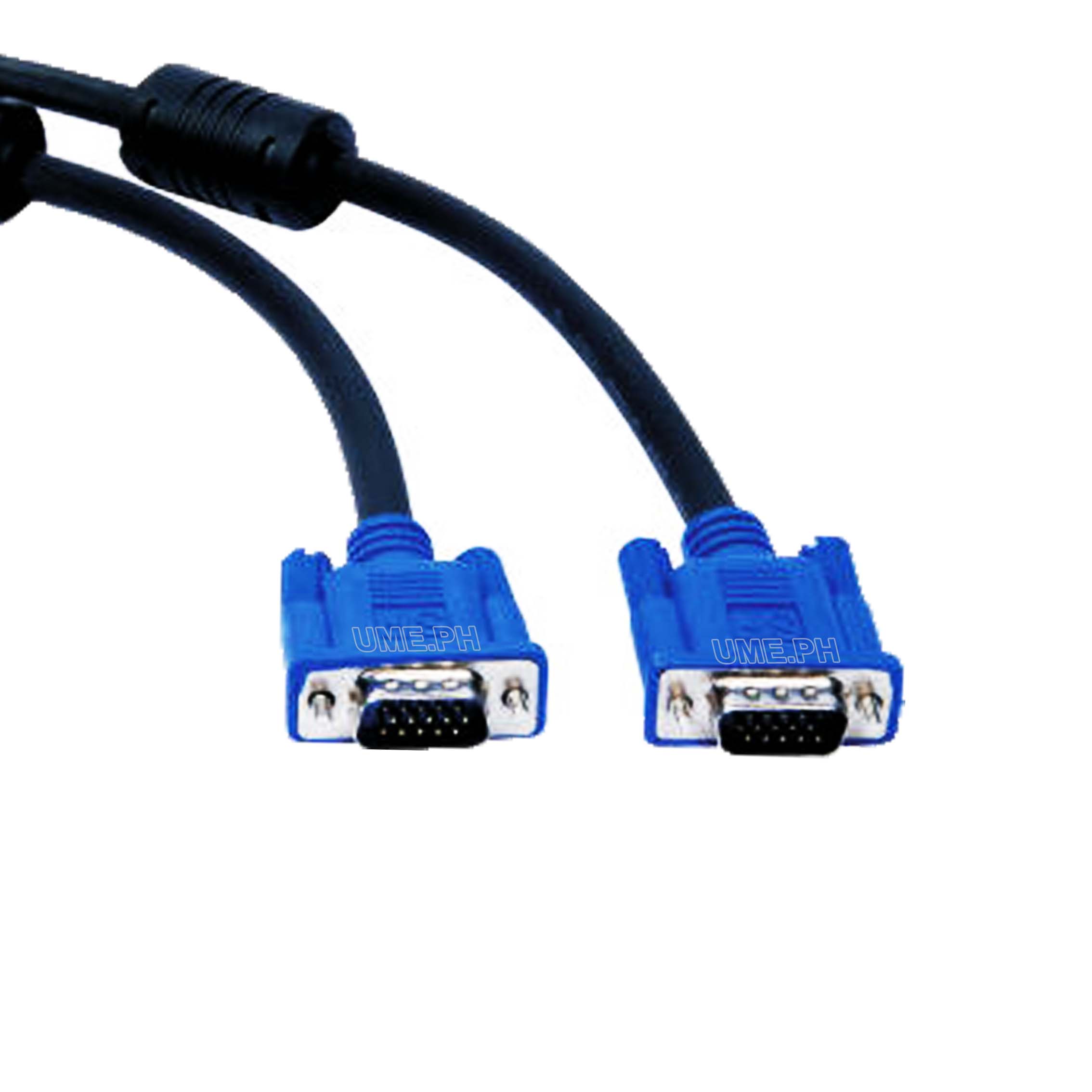 VGA Cable 5m High Resolution High Quality 3+6 Cable VGA5 (Black) UME ...