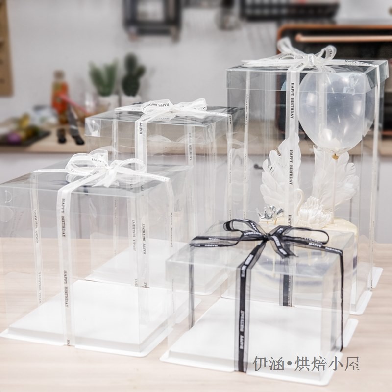 Square Acetate Clear Cake Boxes | Lazada PH