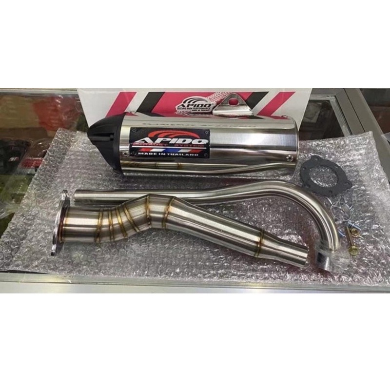 hot sale! Apido exhaust pipe xrm 125 carb | Lazada PH