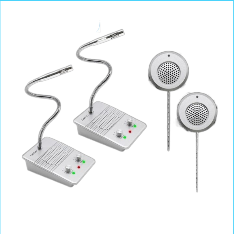 Chunhee Window Speaker Intercom System Anti-Interference Intercommunication for Office Store ...
