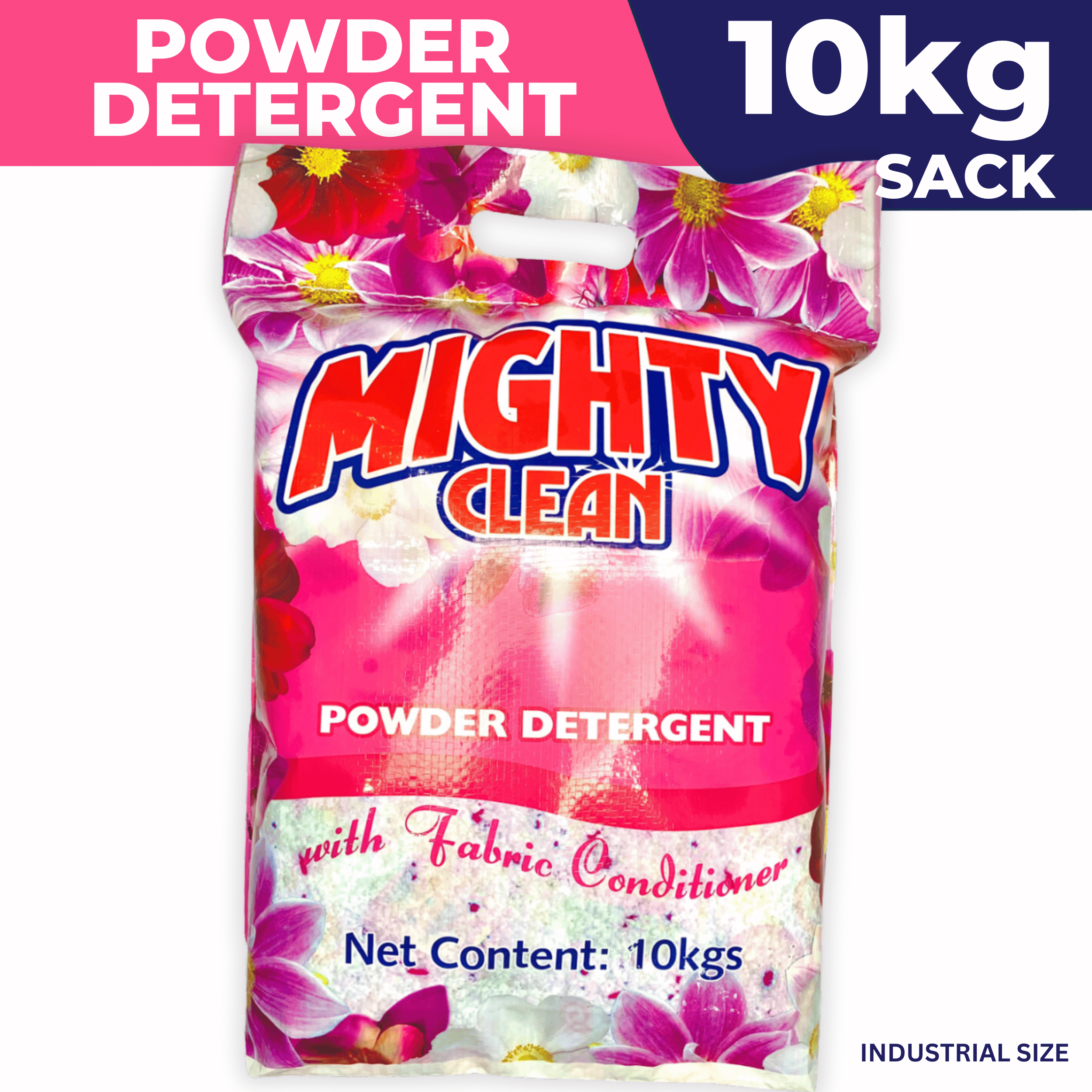 Mighty Clean Detergent Powder Floral Blossom 10 KILOGRAM SACK - JUMBO SACK PINK 10kgs | Lazada PH