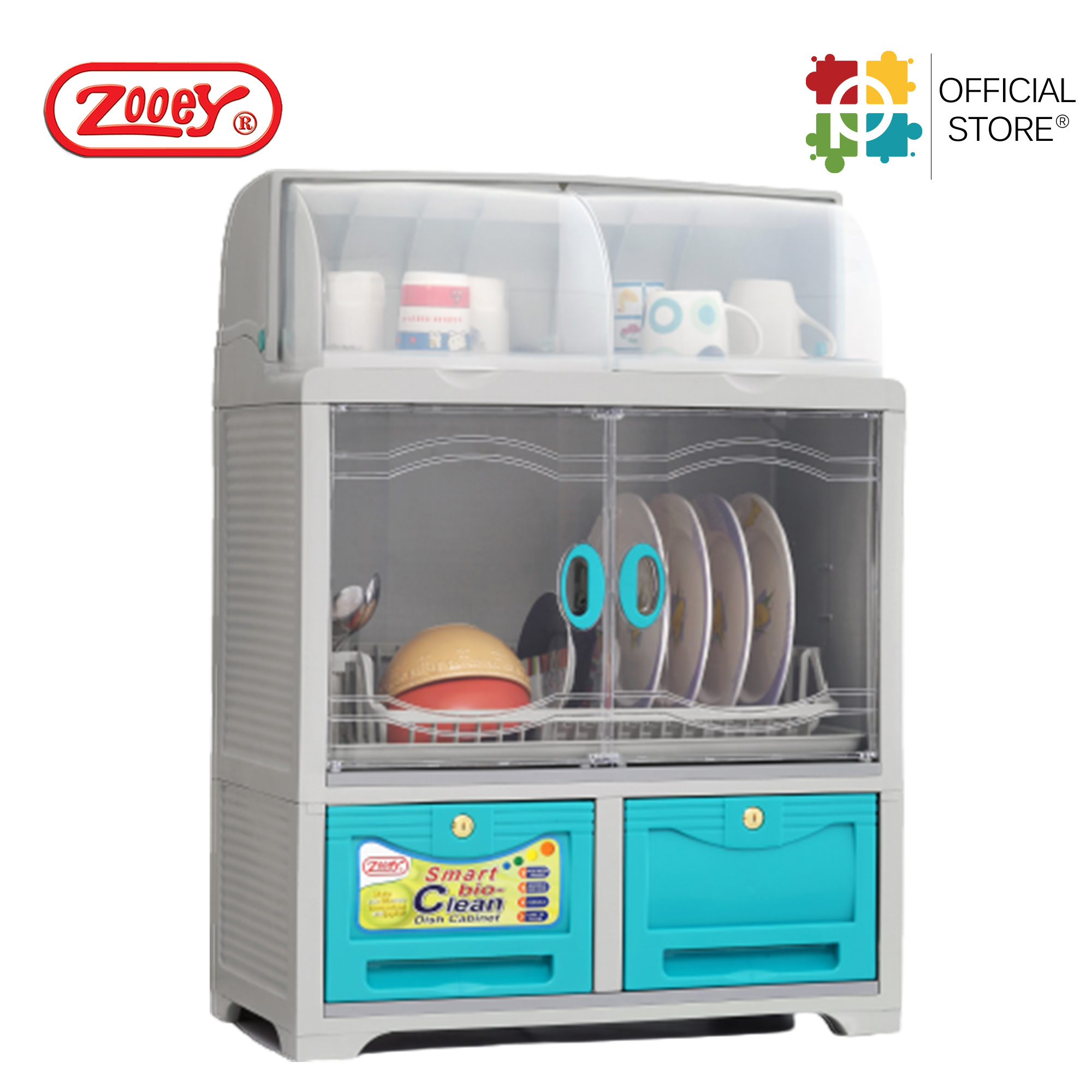 Zooey Smart Bio Clean Dish Cabinet/Organizer Stock No. 908-SB | Lazada PH