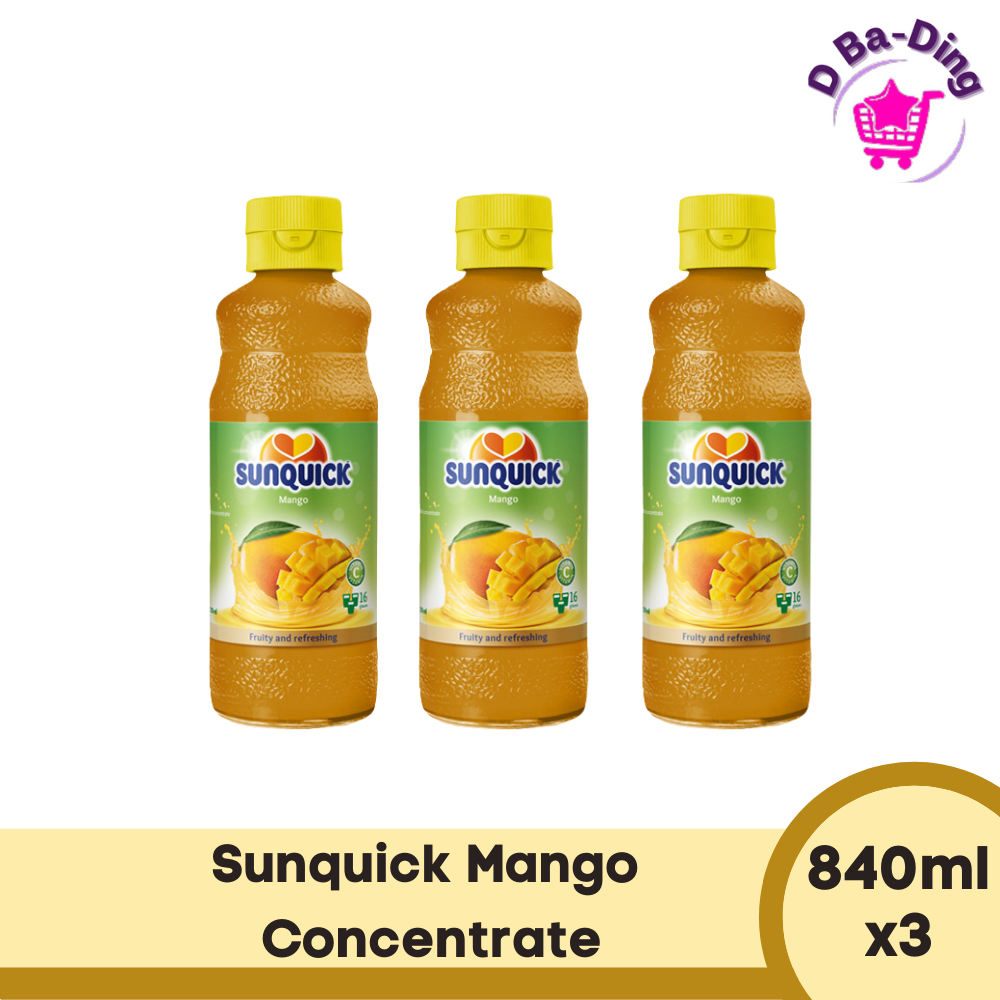 Sunquick Mango Concentrate 330ml x3 | Lazada PH