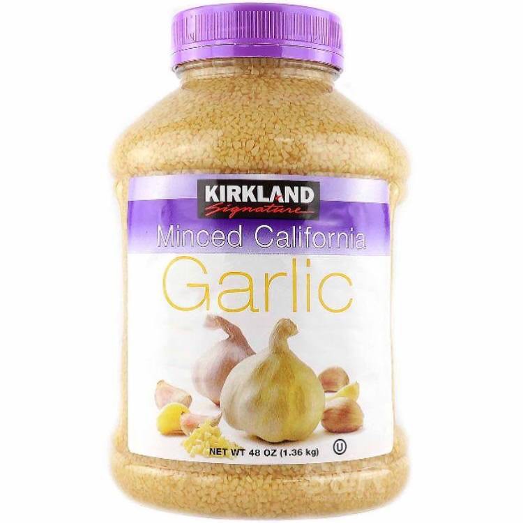 KIRKLAND SIGNATURE MINCED CALIFORNIA GARLIC (48oz/1.36kg) | Lazada PH