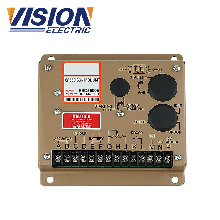 Diesel Engine Generator Speed Controller Governor 5500E Speed Control ...
