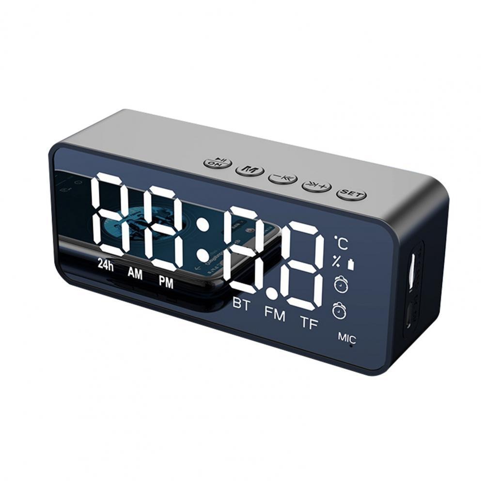 digital alarm clock speaker alarm clock with speakerbluetooth speaker ...