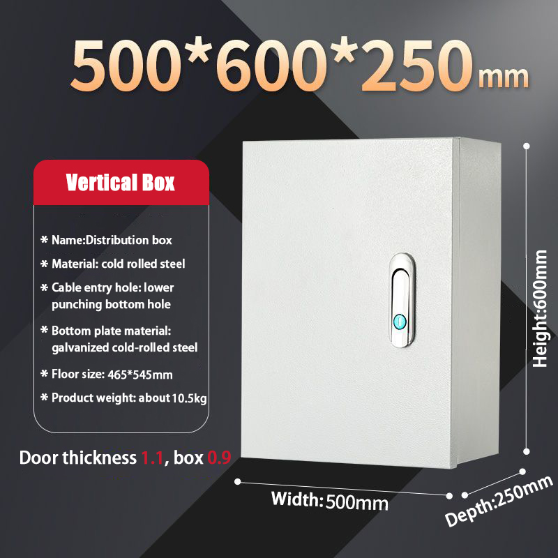 Waterproof distribution box thickened outdoor surface-mounted ...