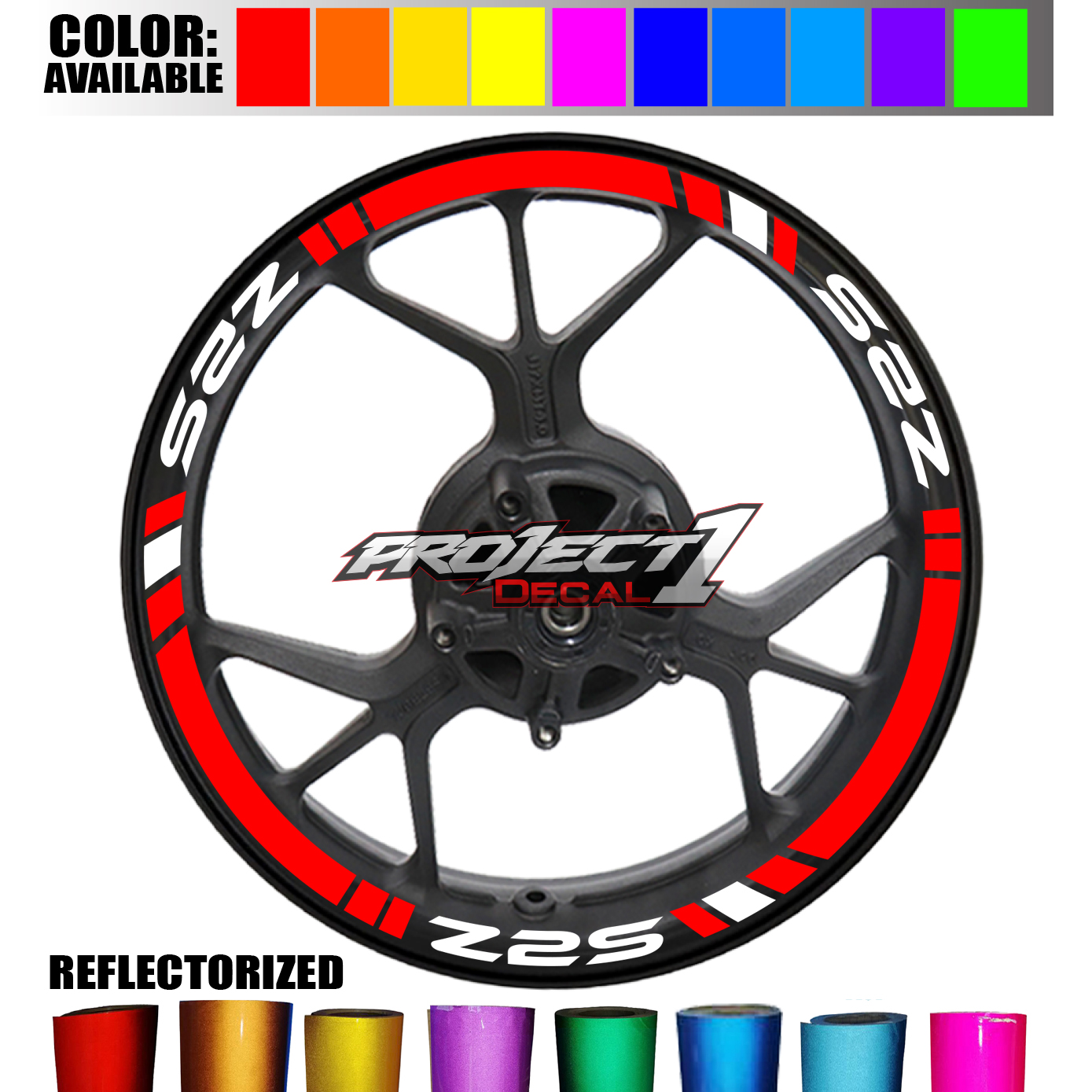 EXPLORER Z200S ( DESIGN #1 ) REFLECTORIZE MAGS STICKER ( SET ) | Lazada PH