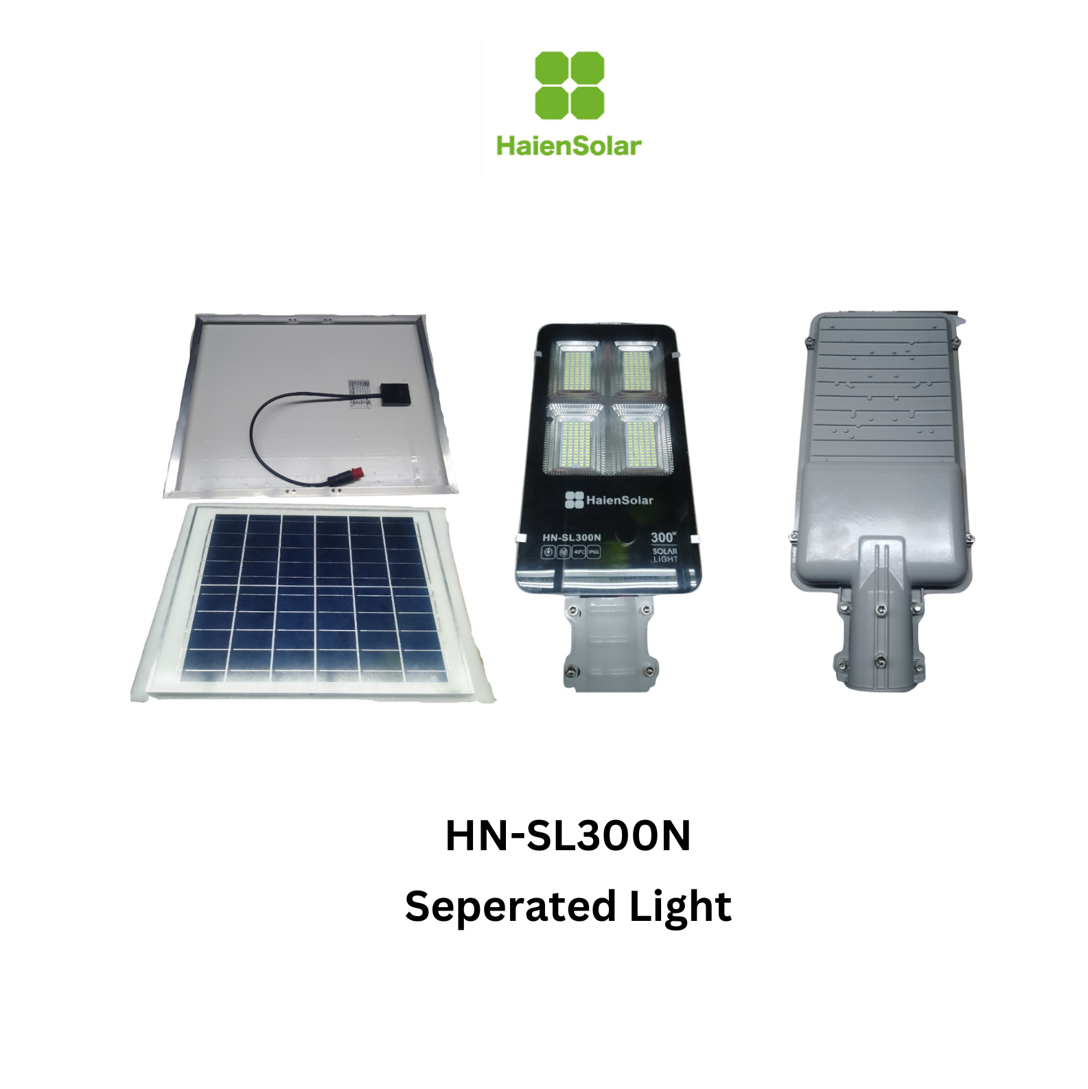 Solar Seperated Light 300W Haien (HN-SL300N) | Lazada PH