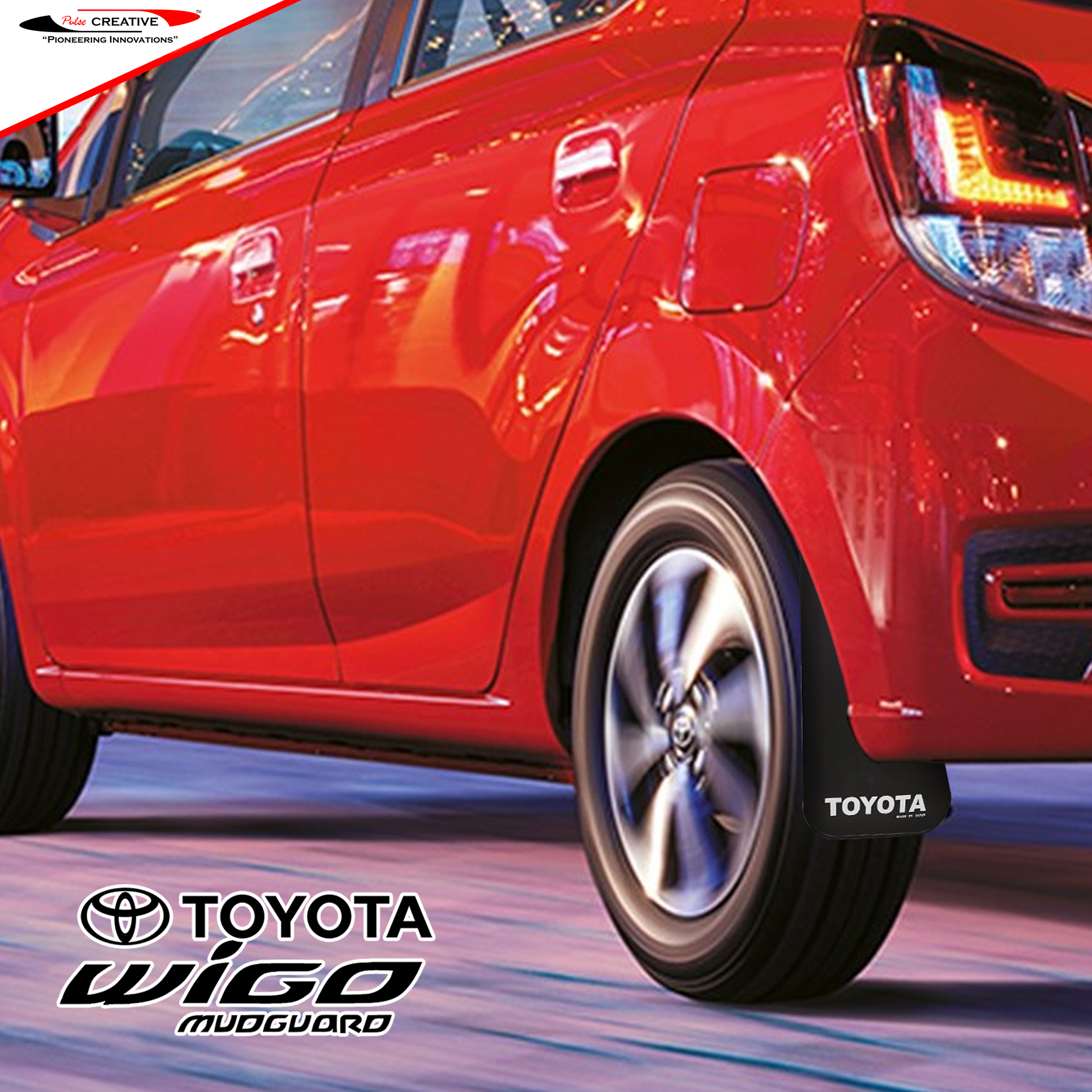 Toyota Wigo Mudflaps Mud Guard Japan | Lazada PH