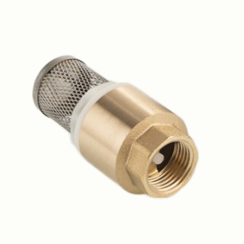 1/2"/3/4"/1"inch Brass Foot Valve One Way Check Valve Swing Valve With ...