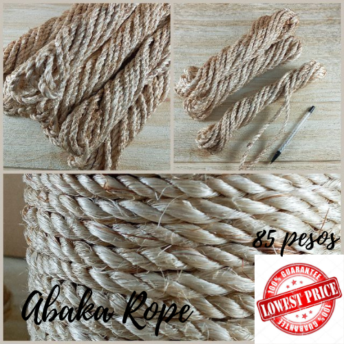 Abaka Rope Makapal / Abaka Rope / Rope /Native | Lazada PH