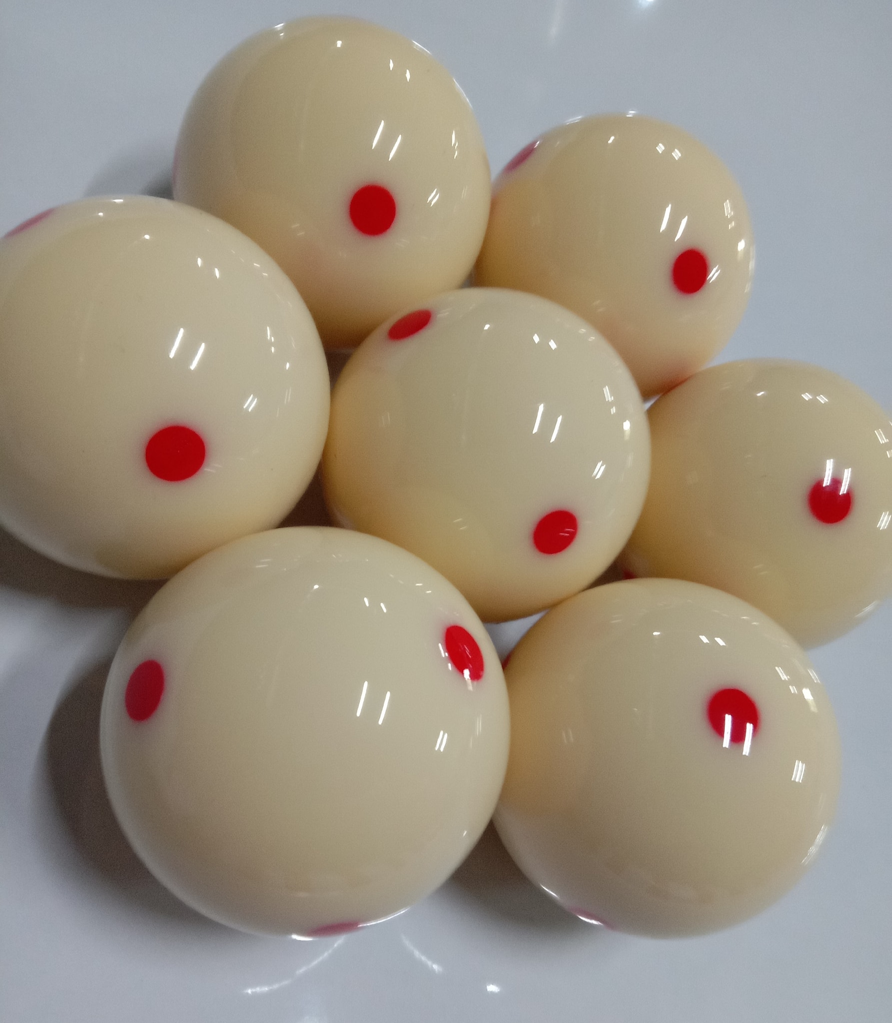 1 Pc. TAIWAN 6 DOT BILLIARD CUE MOTHER BALL STANDARD SIZE / BILLIARD ...